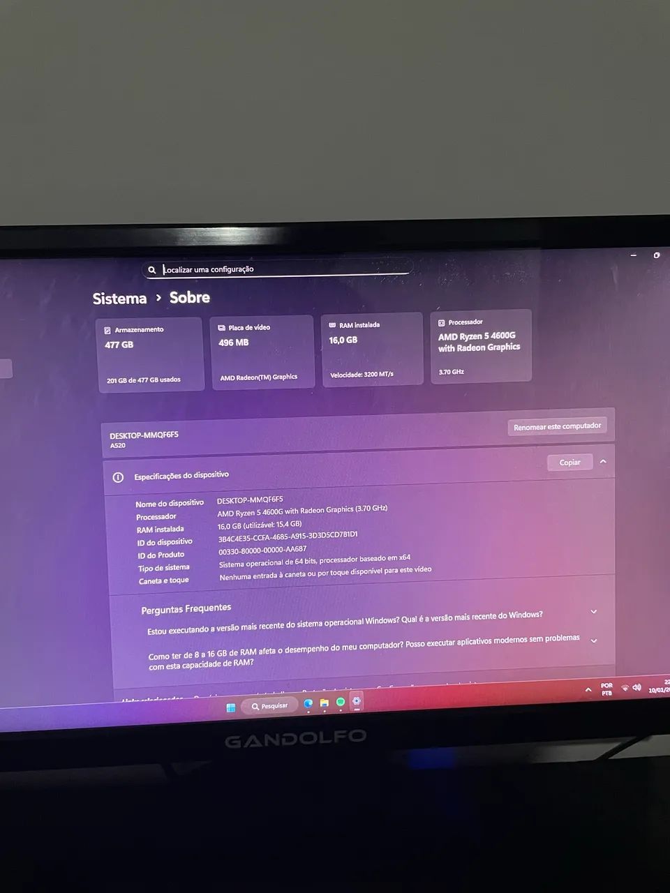 PC GAMER COMPLETO (TROCO EM IPHONE OU ALGO DO MEU INTERESSE ...