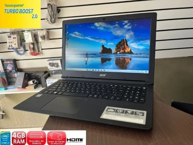 Notebook Acer Aspire 3 Core I3 Setima Ge 8 Ram Hd de 500 Gigas Tela ...