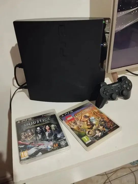 Playstation 3 Slim com jogos Consoles de Video Game Barra da Tijuca Rio de Janeiro 1369418019 OLX