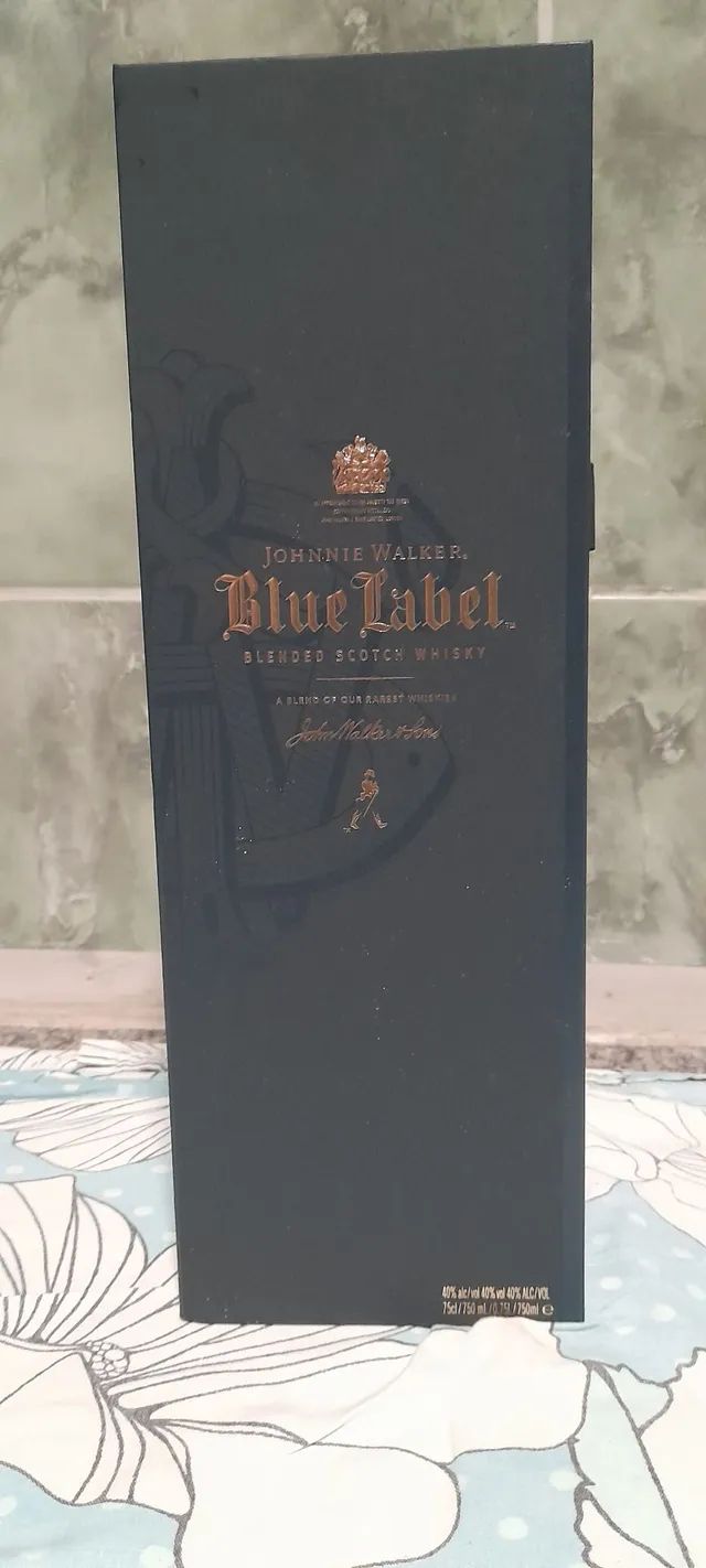 "blue label original" no Brasil