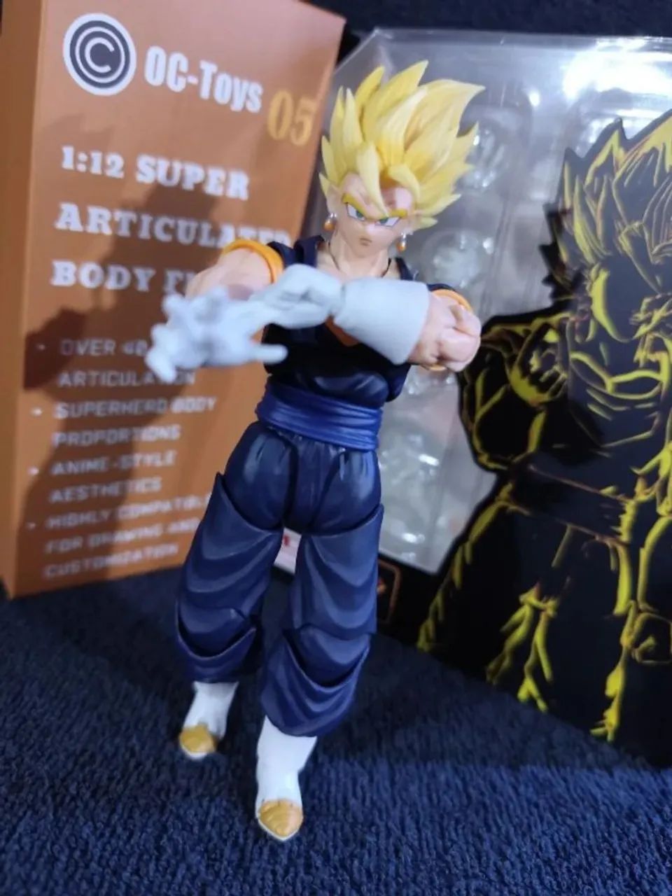 Vegetto OC-Toys 05 Super Saiyajin, Sh figuarts*LEIA TODA A DESCRIÇÃO ...