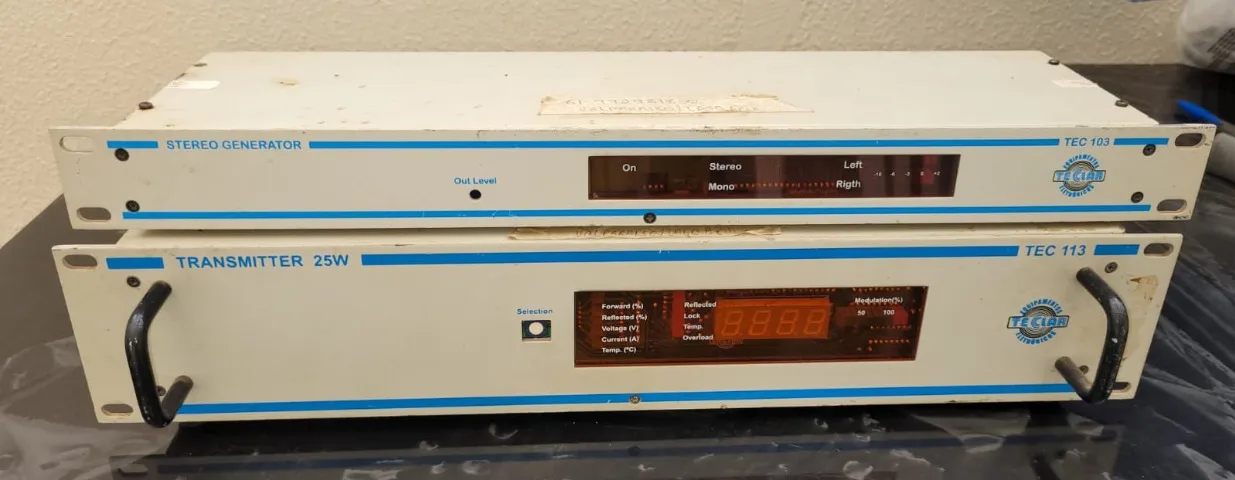 "transmissores de radio" no Brasil
