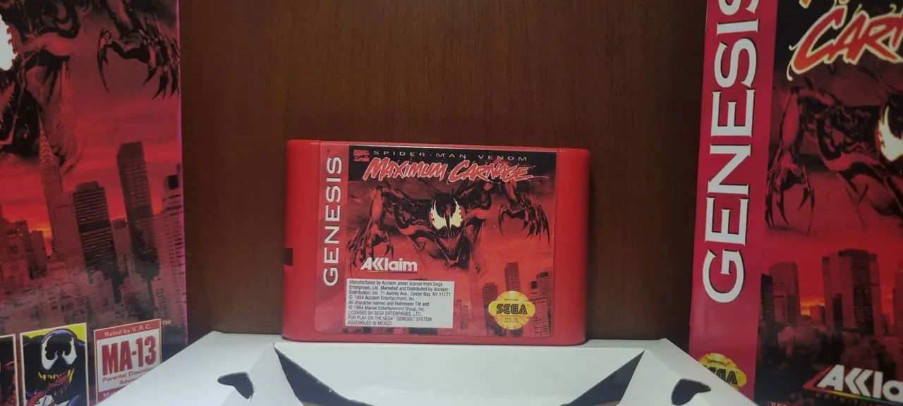 Spider-Man & Venom: Maximum Carnage para Mega Drive/Genesis - Jogos de ...