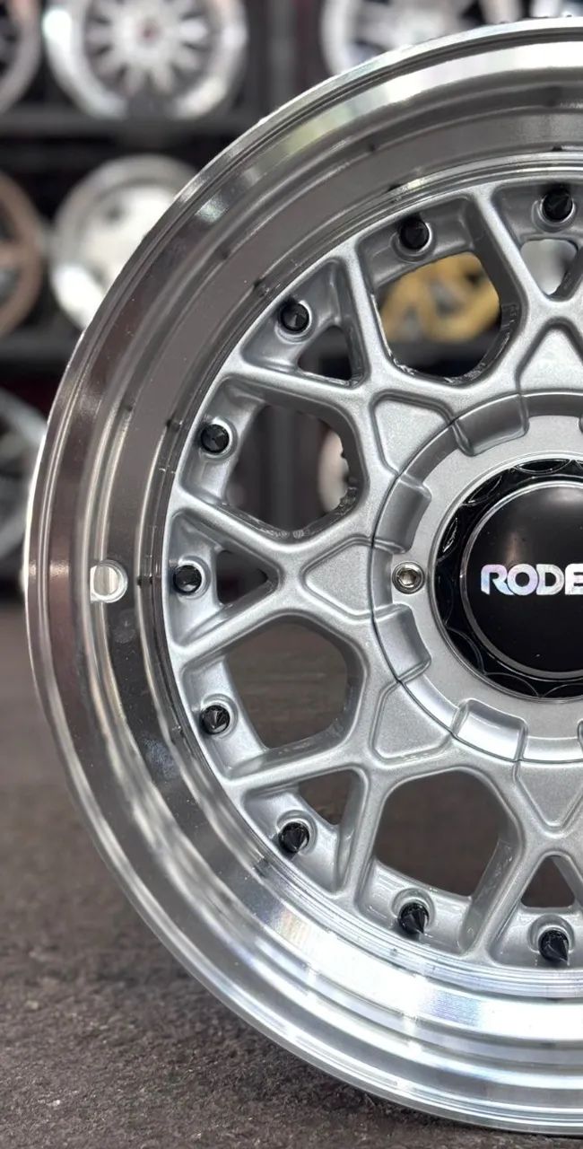 Rodas aro 15 Rodera RS2 Furação 4x100 4x108 - Peças para carros, vans e ...