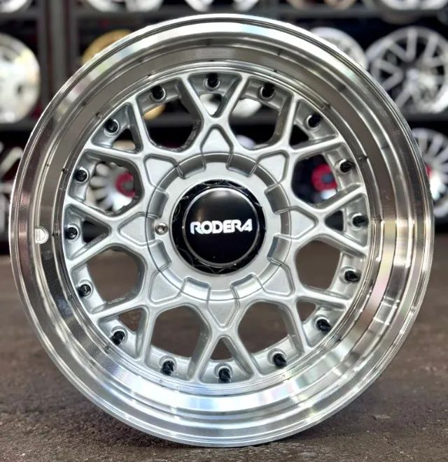 Rodas aro 15 Rodera RS2 Furação 4x100 4x108 - Peças para carros, vans e ...