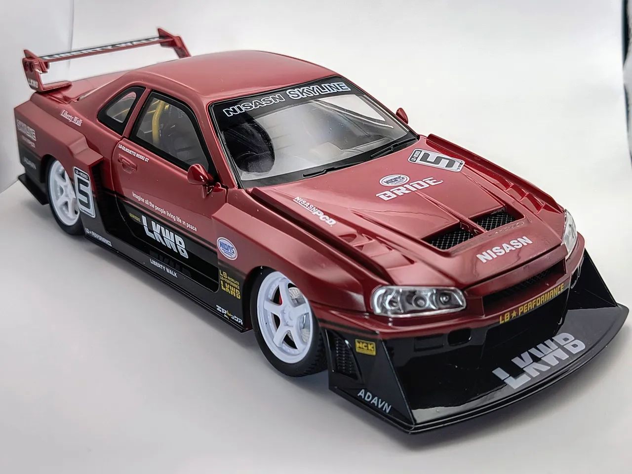Miniatura Nissan Skyline GTR - S15 - ESCALA 1/24 - Hobbies e coleções ...