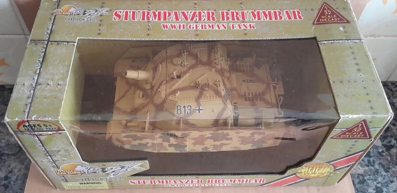 Sturmpanzer Brummbär 1/32 Ultimate Soldier BBI - Hobbies e coleções ...