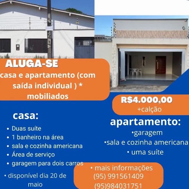 Casas para alugar - Roraima | OLX