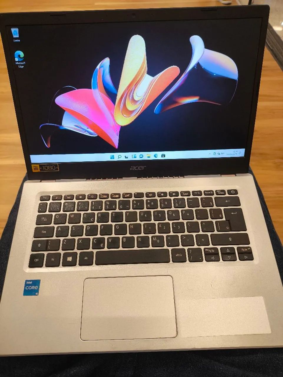 Notebook Acer Gold core i5 11° ger + 256gb SSD + 8gb + 1 TB HD com 15 ...