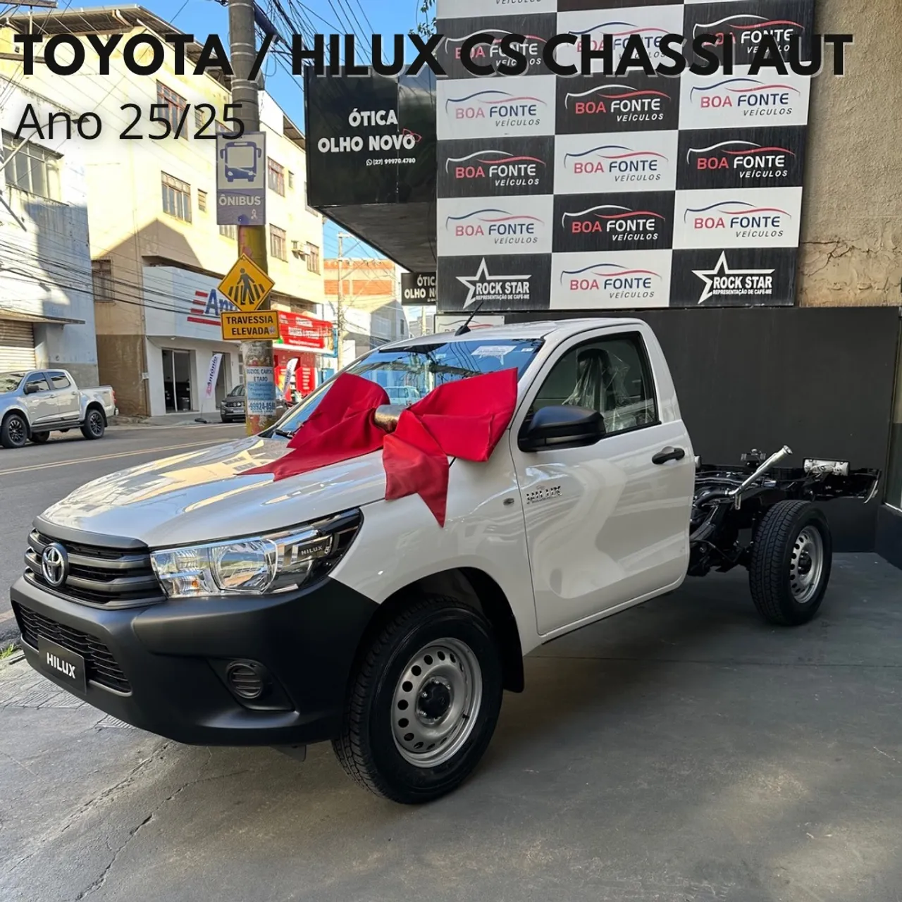 TOYOTA HILUX CS 4X4 2.8 TDI DIESEL AUT. Usados e Novos