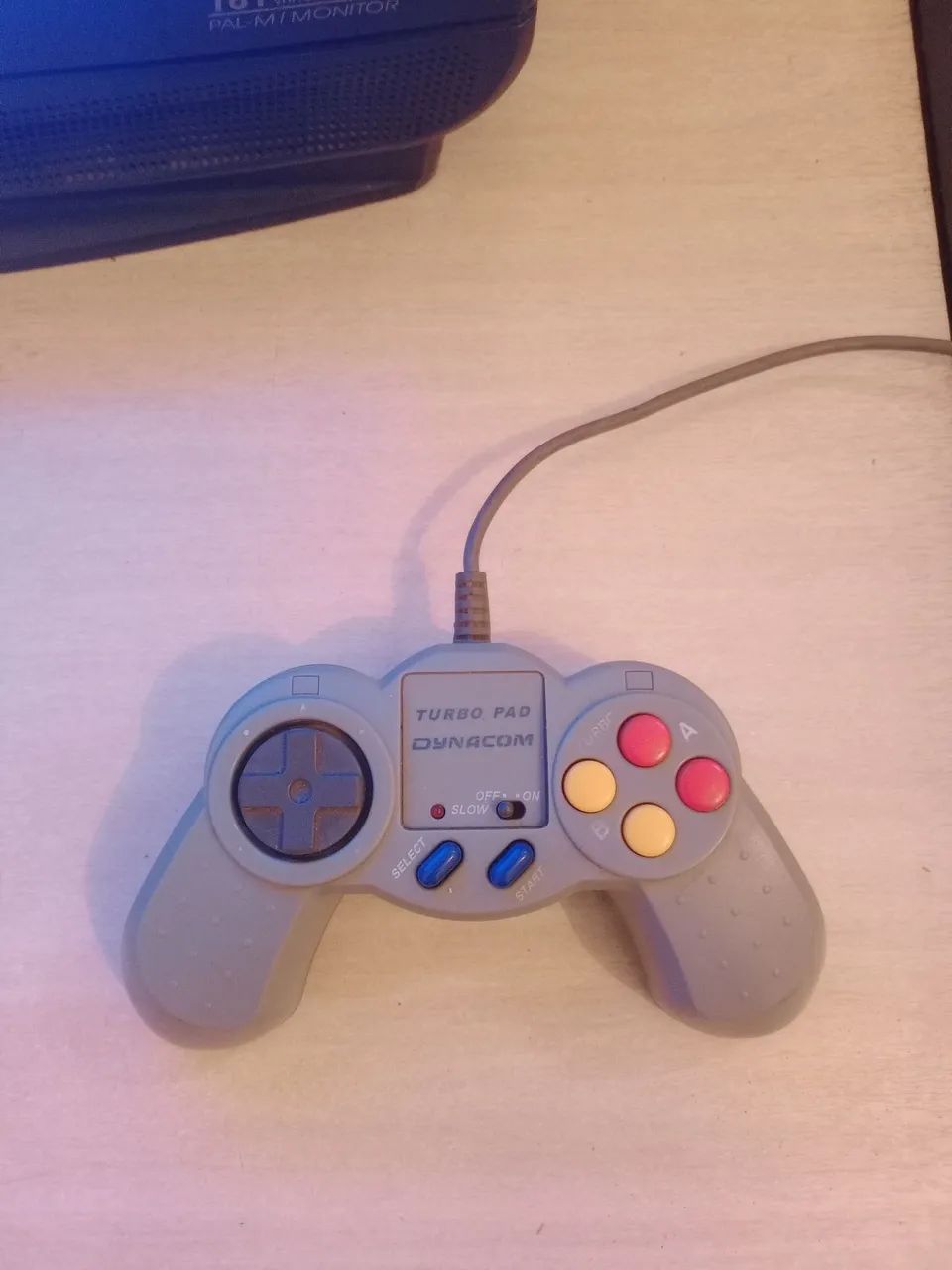 Dynavision com 1 controle 1 flash gun 2 cartucho (64,30 jogos) com ...