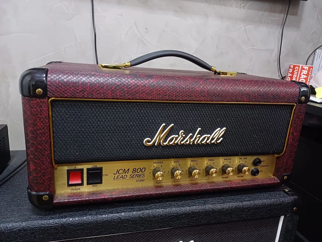 Amplificador Marshall JCM 800 Snakeskin ltd edition - Instrumentos ...