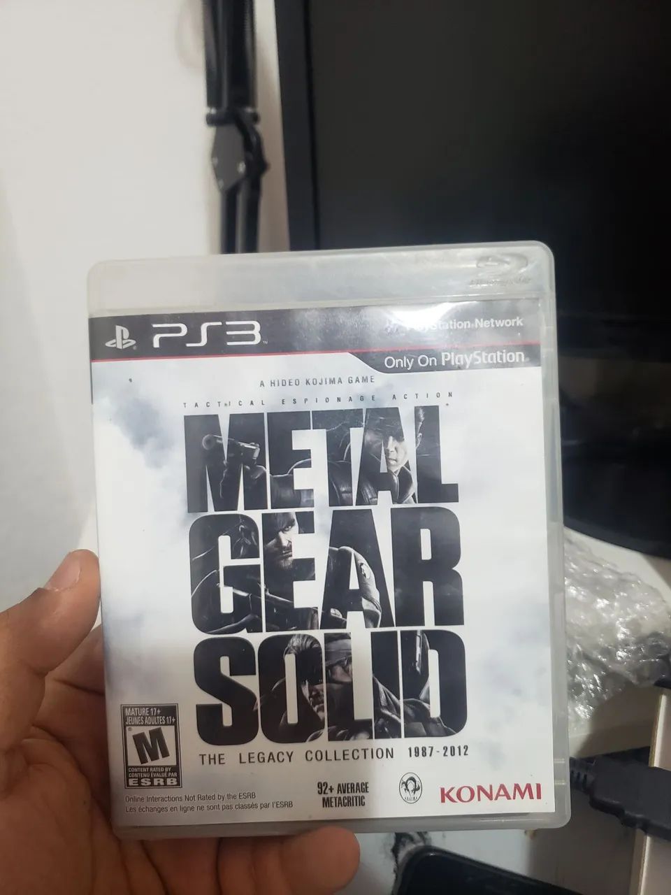Metal Gear Solid: The Legacy Collection - PS3 - Jogos de Vídeo Game ...