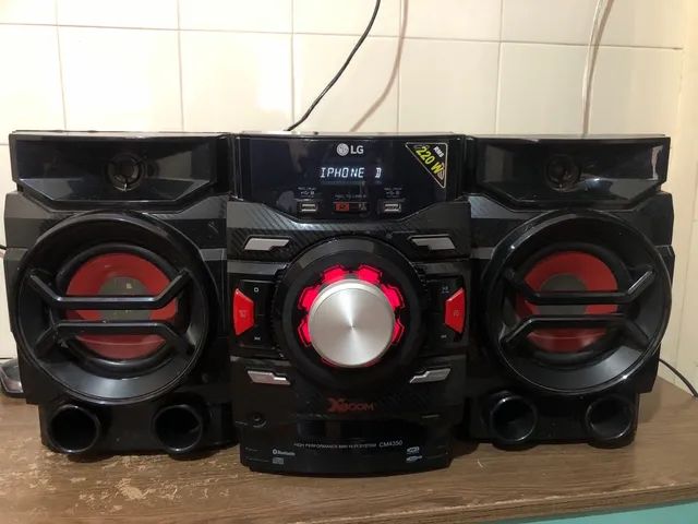 "radio lg xboom" no Brasil