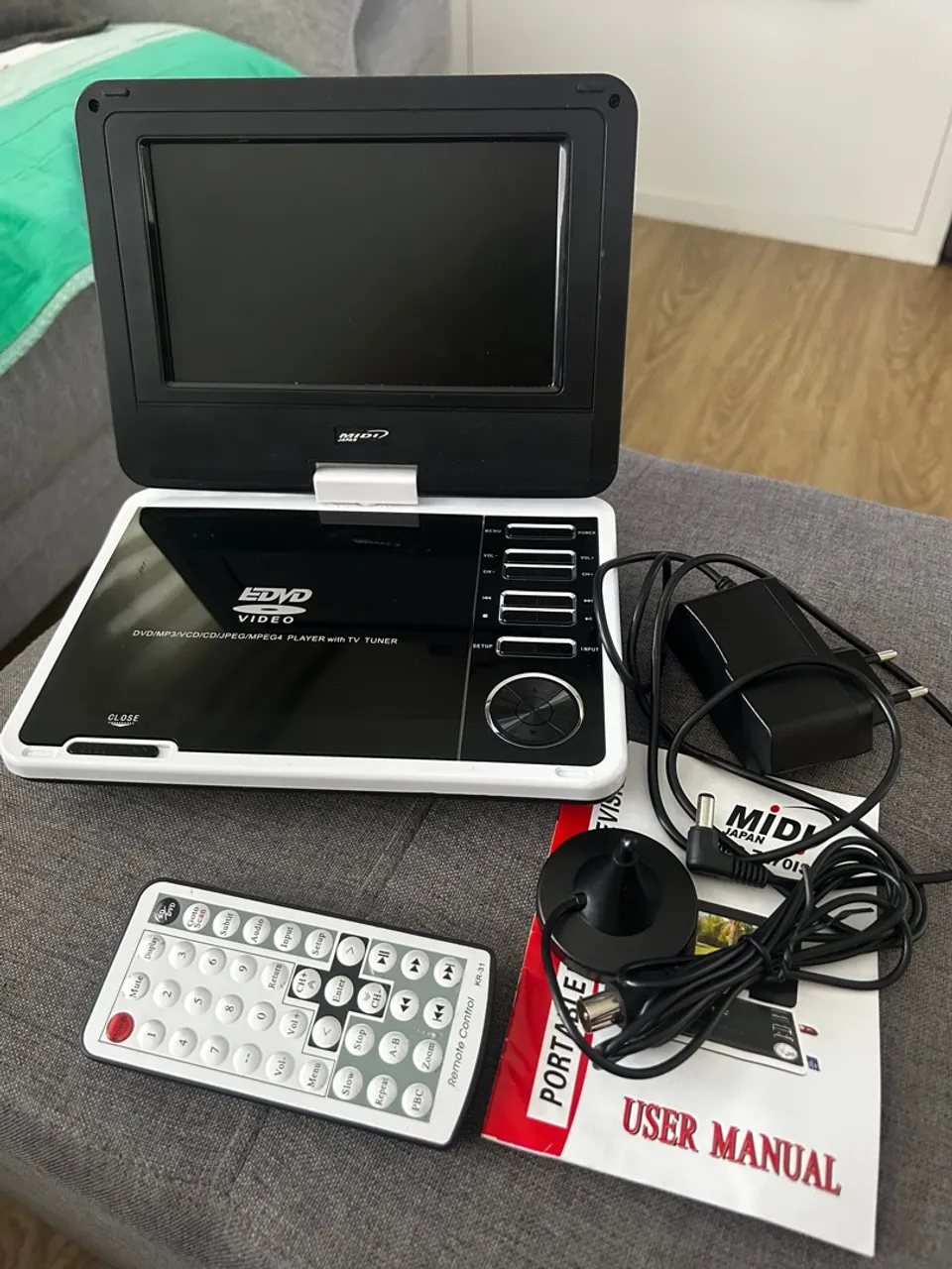 "dvd portatil com tv analogica" no Brasil