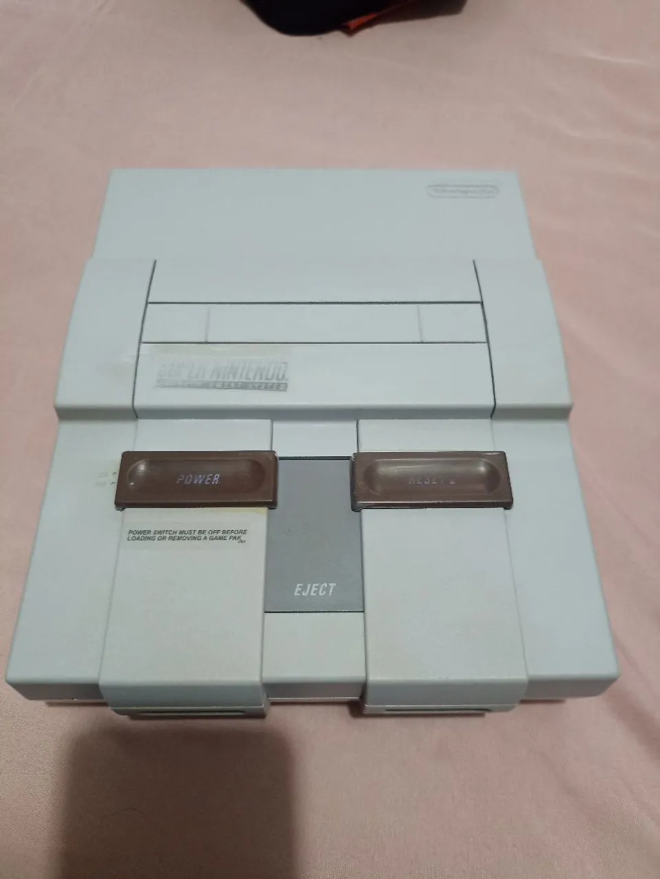 "super nintendo original" no Brasil