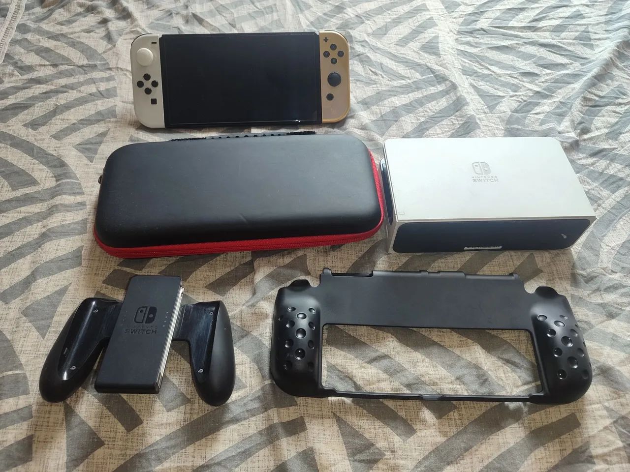 Nintendo Switch Oled Desbloqueado - Consoles de Vídeo Game - Jurunas ...