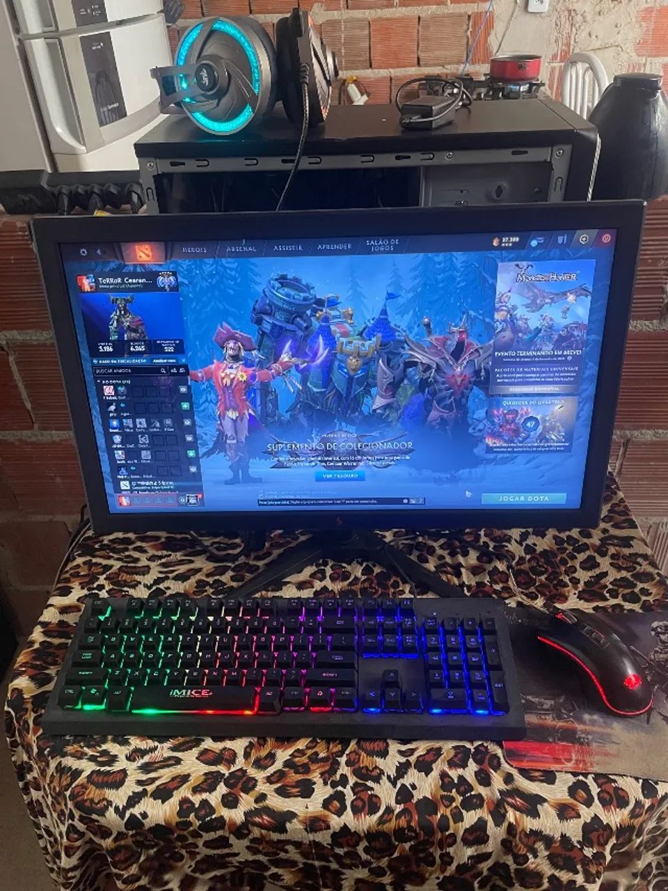 Pc gamer i5 + mesa gamer - Computadores e Desktops - Canindezinho ...