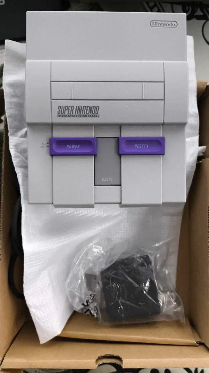 SNES Mini Classic Edition Original Nintendo - Consoles de Vídeo Game ...
