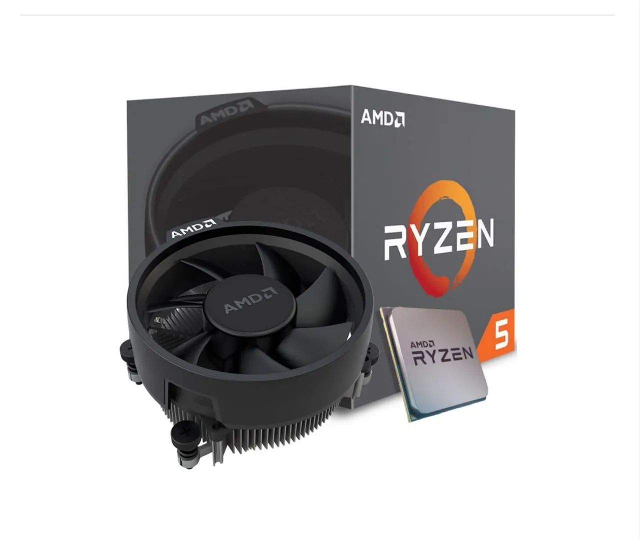 Processador AMD Ryzen 5 2600 3.4GHz (com Cooler Box) - Processadores - Campos Elíseos, Ribeirão ...