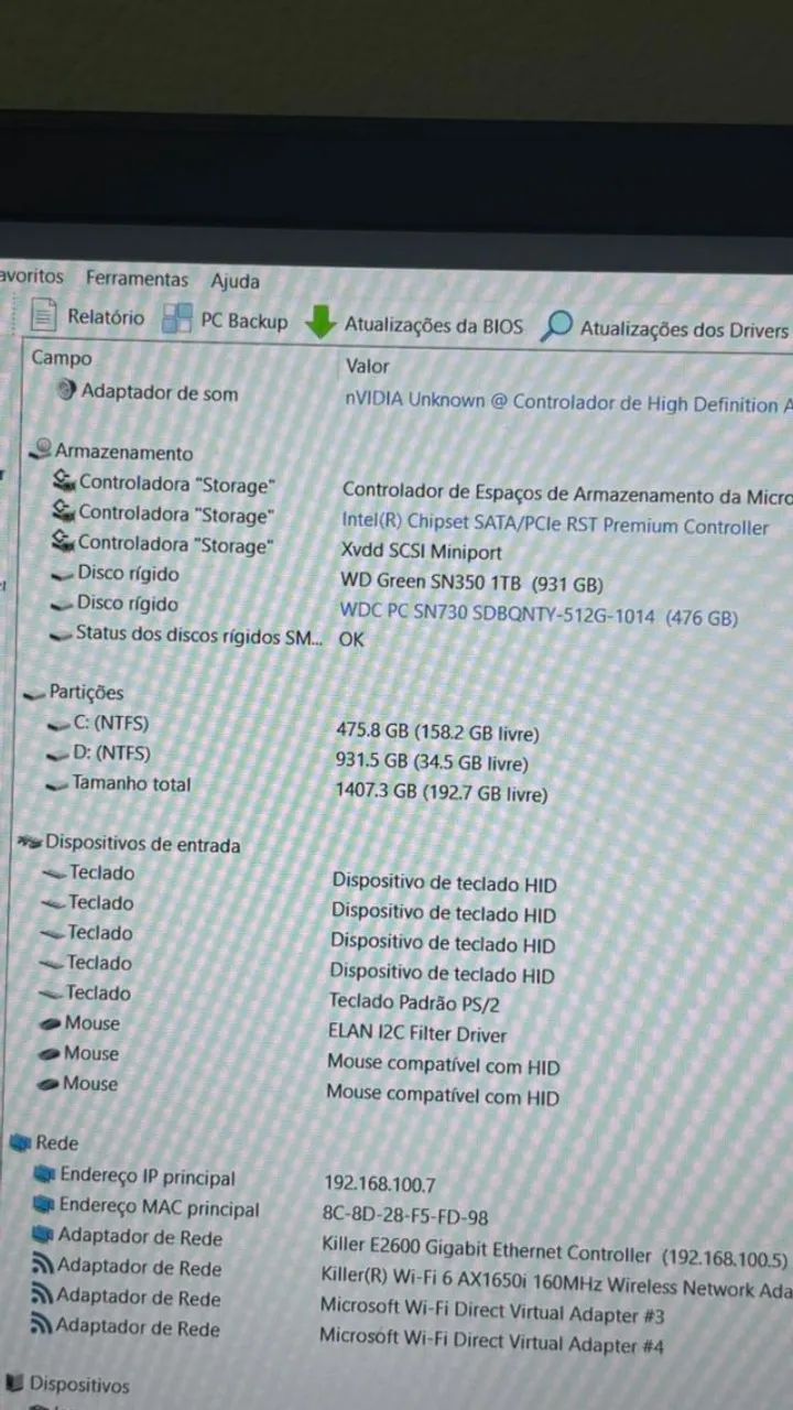Notebook Acer Predator Helios 300 PH315-53 TROCO POR PS5 OU OFERTA ...