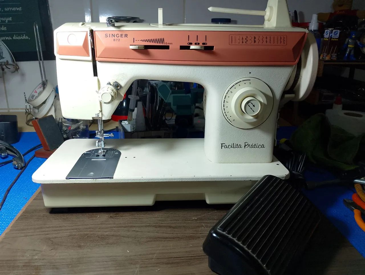 Máquina de Costura Singer 872 Facilita Prática 17 - Eletroportáteis ...