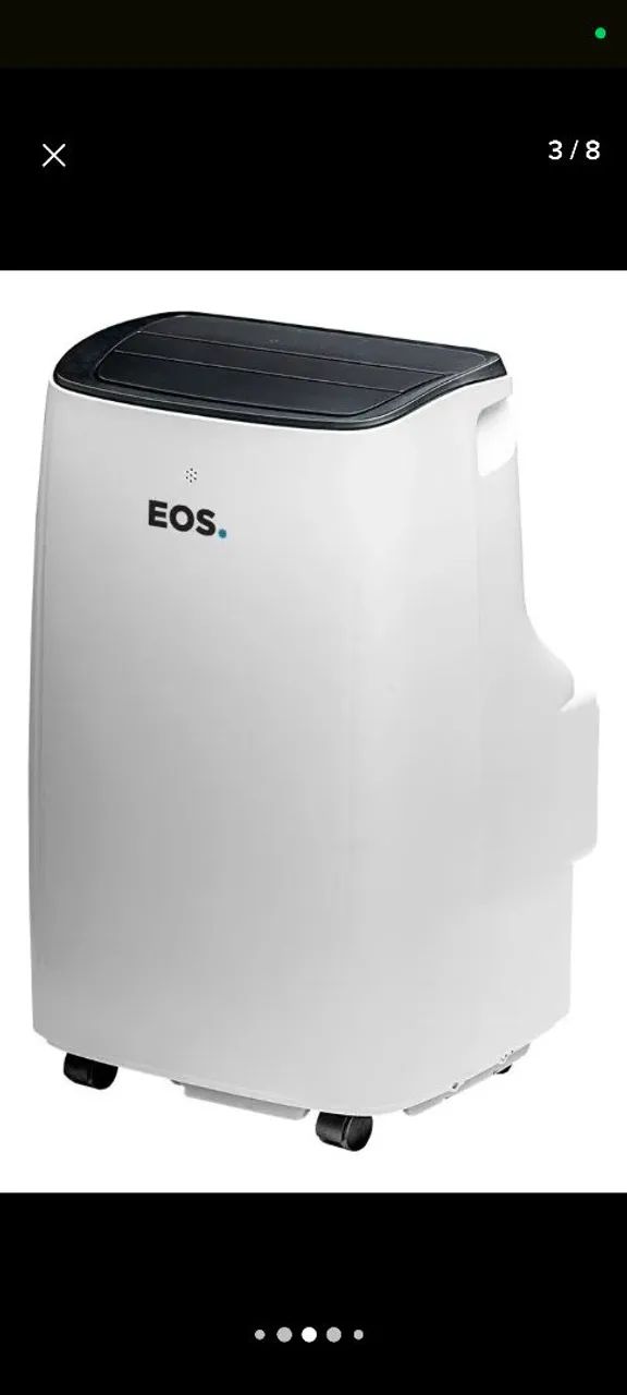 Ar condicionado portátil 12000 btus eos slim eap12f branco - Ar ...