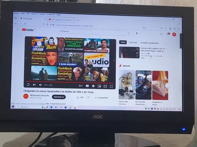 "monitor tv de 19 polegadas" no Brasil