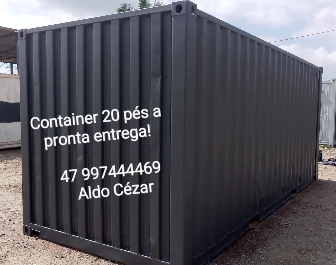 "container 20 pes" no Brasil