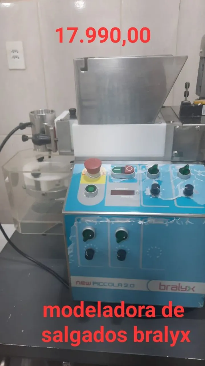 "maquinas de salgados bralyx" no Brasil