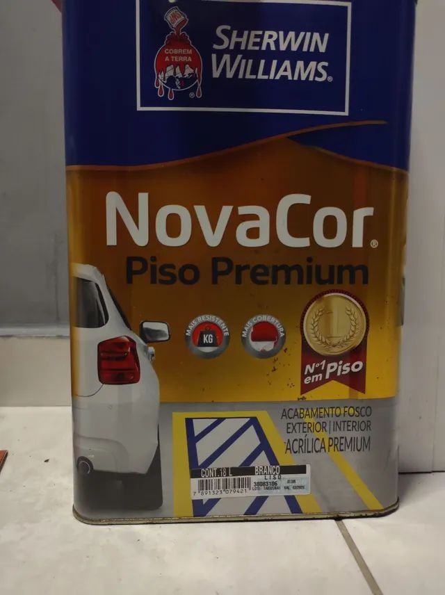 "tinta nova cor piso" no Brasil