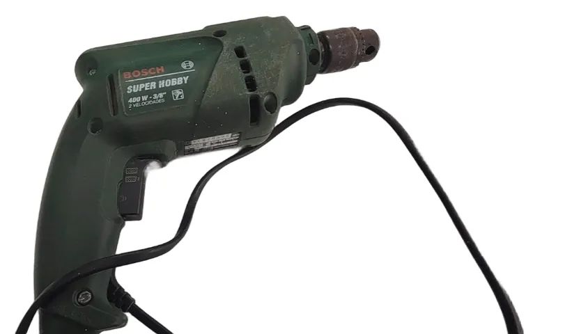 Furadeira Bosch Super Hobby 400w Original Funcionando Verde 127v 50/60 ...