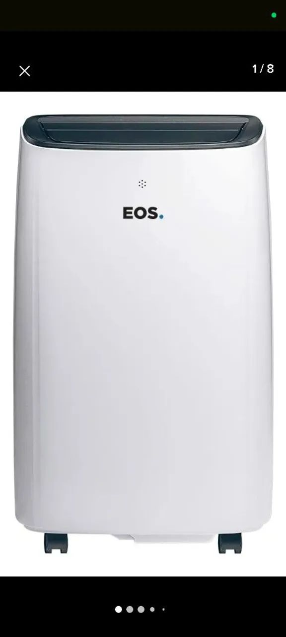 Ar condicionado portátil 12000 btus eos slim eap12f branco - Ar ...