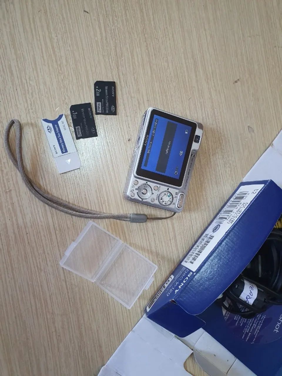 Câmera Sony Cyber-Shot DSC-W120 - 2008 - Câmeras e Filmadoras - Centro ...