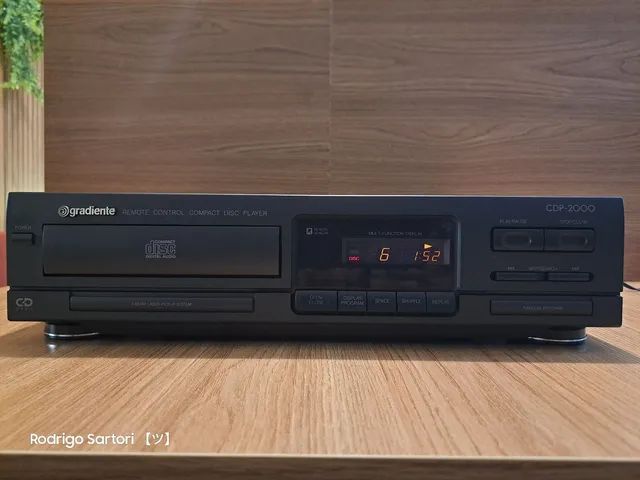 "cd player gradiente" no Brasil