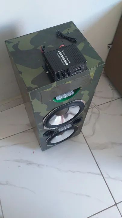 Aparelho de som top camufrada 400w potência - Aparelhos de Som - Catolé, Campina Grande ...