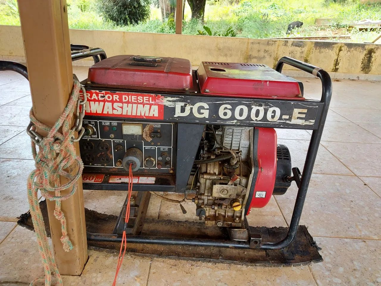 Gerador a Diesel 6000-E kawashima - Outros itens para agro e indústria - Valparaiso I - Etapa E ...