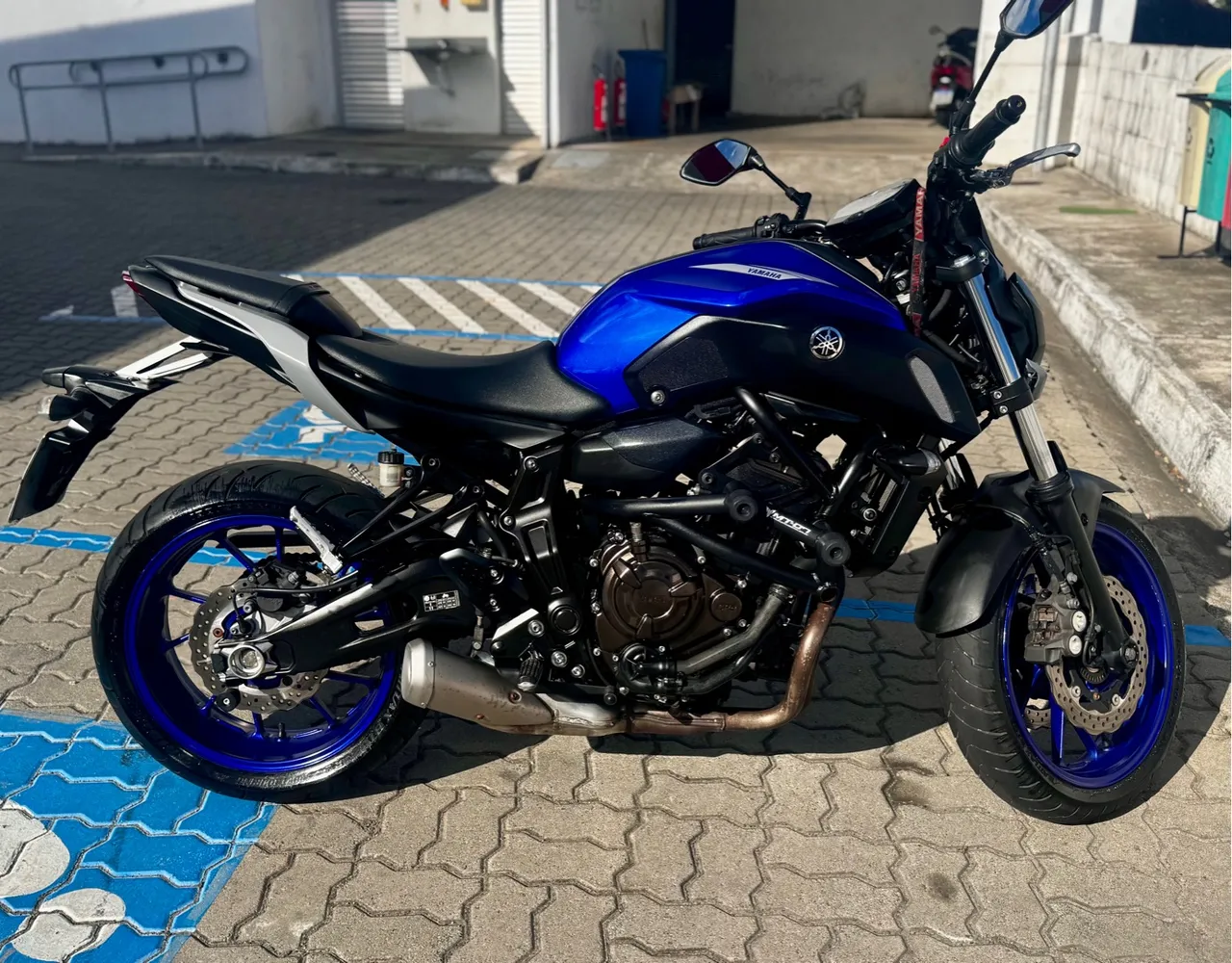 Motos YAMAHA MT-07/MT-07 2022 no Brasil