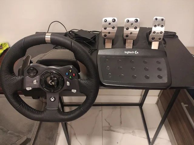 "volante logitech g920 xbox one pc" no Brasil