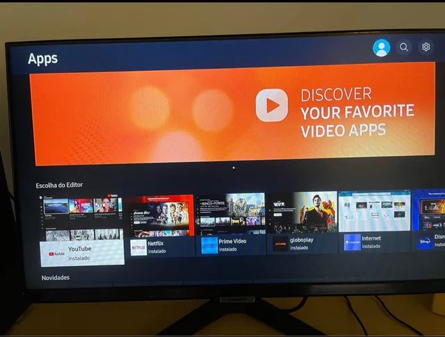 "smart tv samsung 24 polegadas" no Brasil