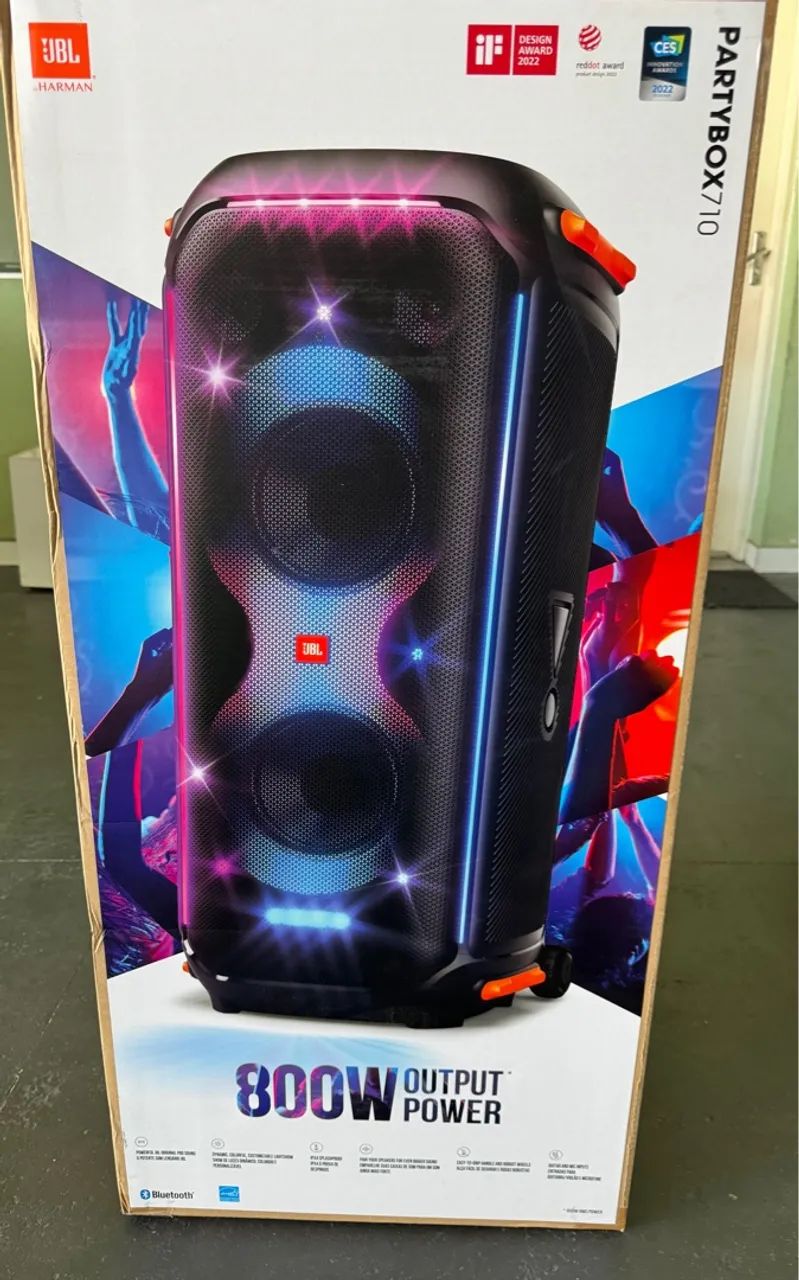Caixa de Som JBL PartyBox 710, nova, lacrada, nf - Aparelhos de Som - Caicó 1411955662 | OLX