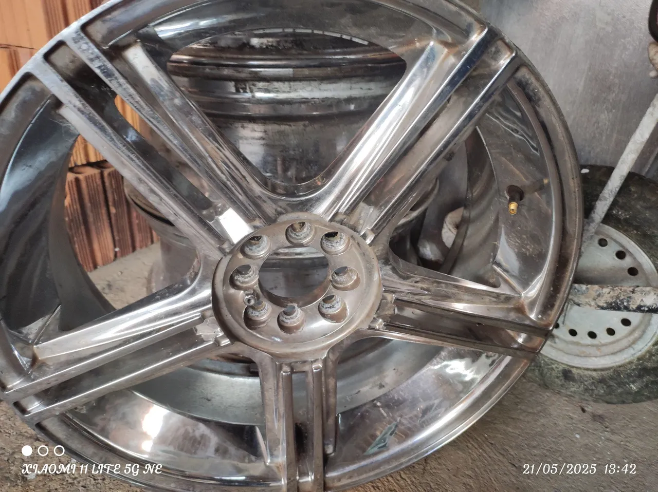 "rodas aro 11 cromadas" - Peças para carros, vans e utilitários no Brasil