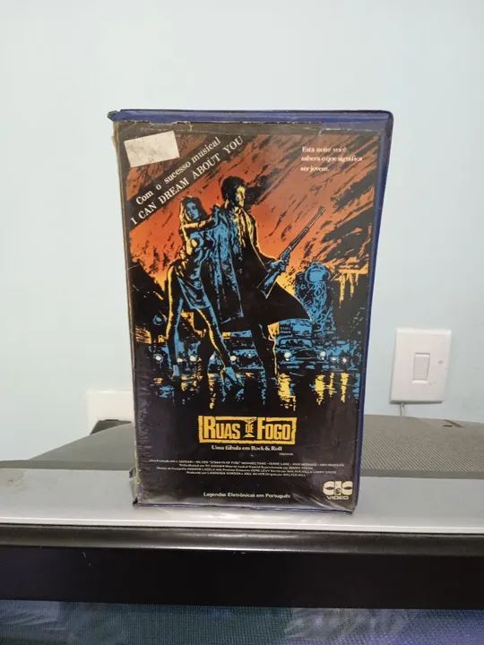 Ruas de fogo Vhs original - DVD, Blu-Ray e Vídeo Cassete - Parque ...