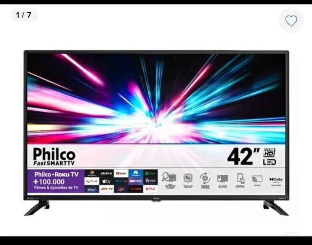 "tv philco smart 42" no Brasil