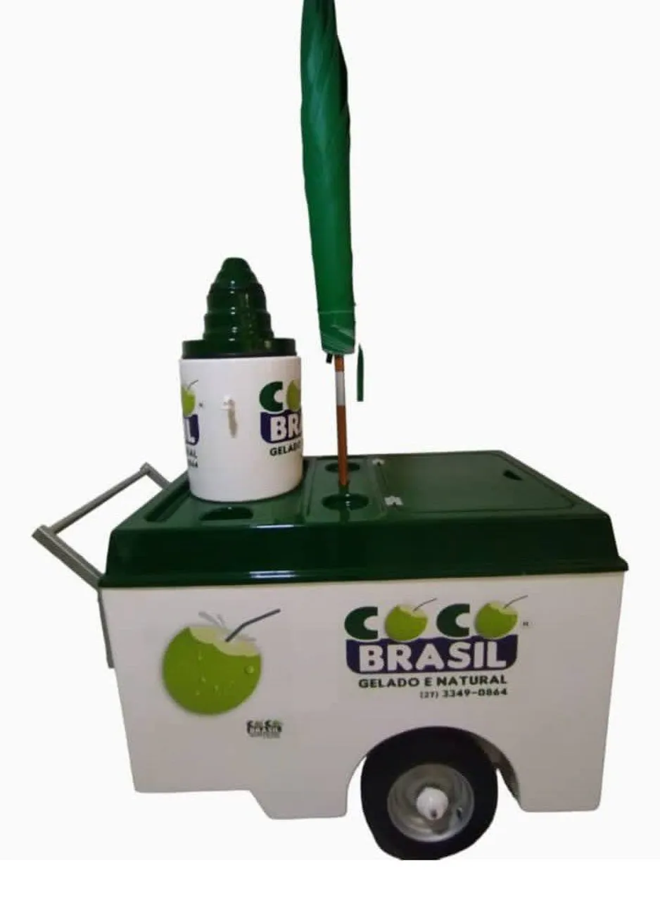 "carrinhos de coco" no Brasil