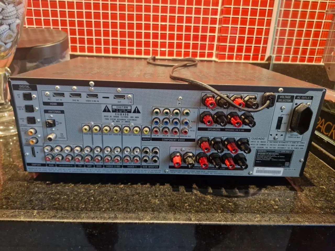 Receiver Sony STR DG 910 - Home Theater - Aparelhos de Som - Santa ...