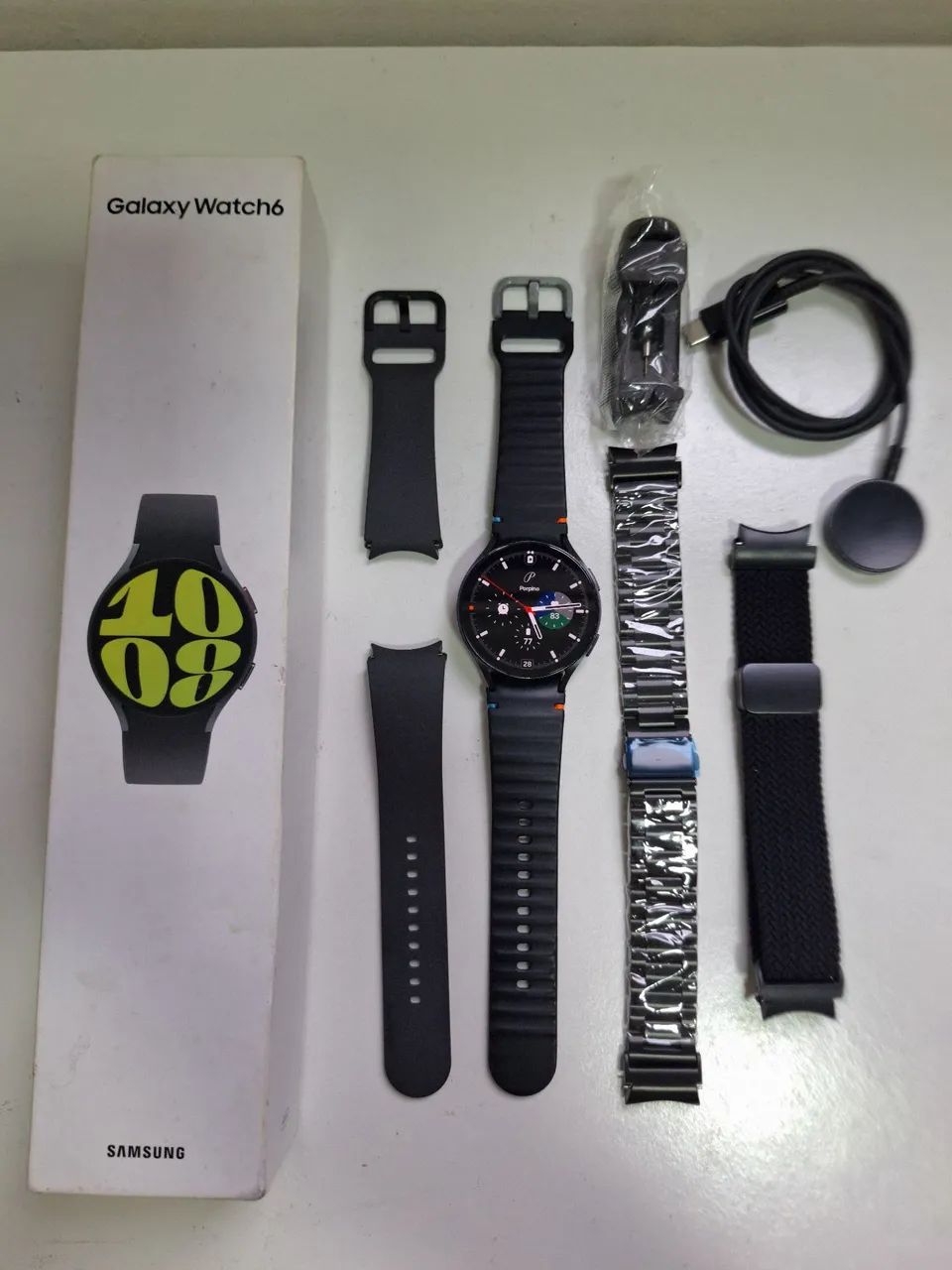 Galaxy Watch 6 44 mm + 3 pulseiras novas - Smartwatches - Ponta Verde ...