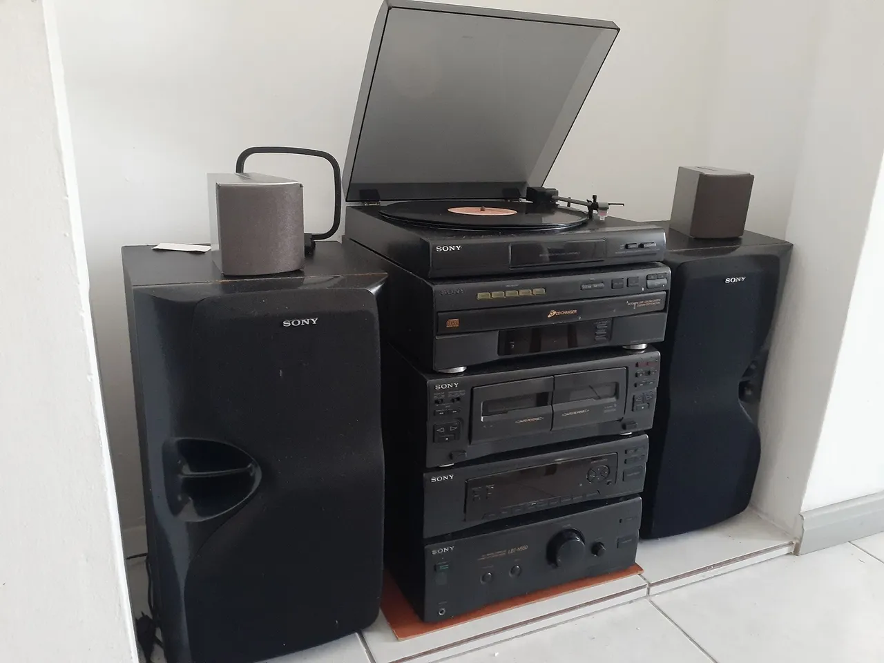 "aparelhos de som antigos sony" no Brasil
