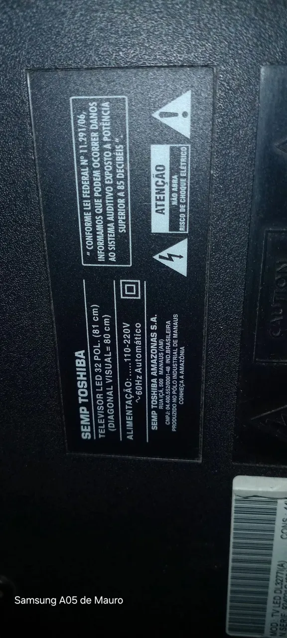 "tv semp toshiba 32 polegadas" - TVs no Brasil