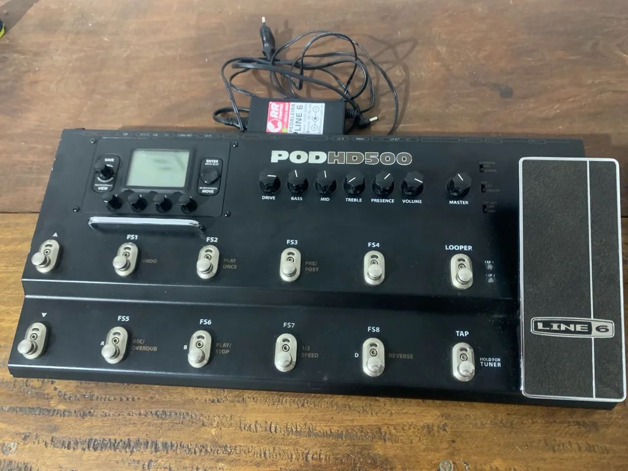 Pedaleira Line 6 POD HD500 LEIA - Instrumentos musicais - Setor Central ...